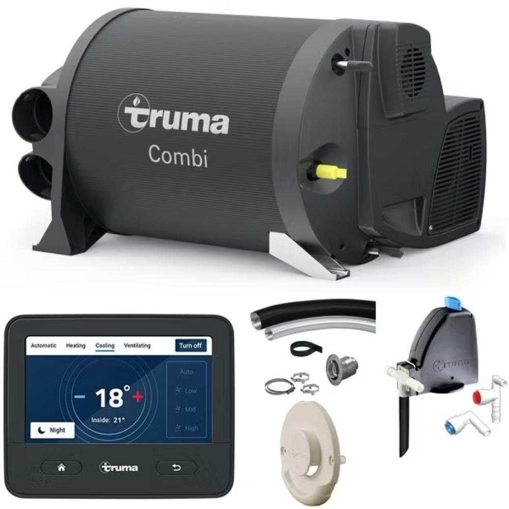 Truma Combi D4 (Gazlı), karavanlar ve mobil araçlar için hem ortam hem